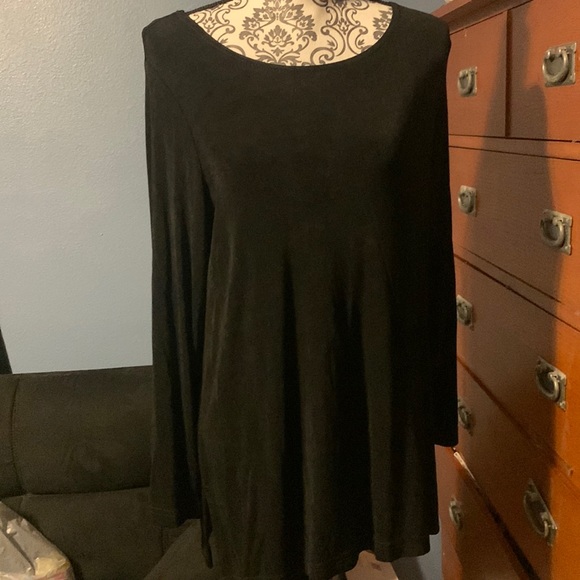 J.Suzette and company | Tops | Euc Sexy Clingy Black Petite Top | Poshmark